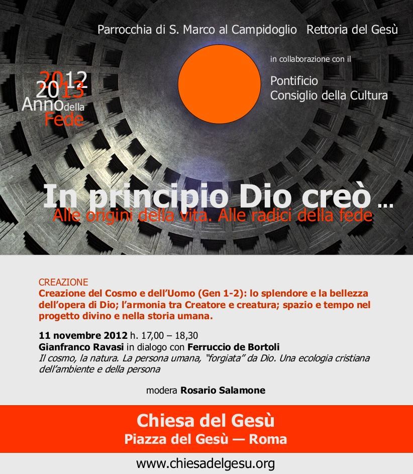 In principio Dio creò